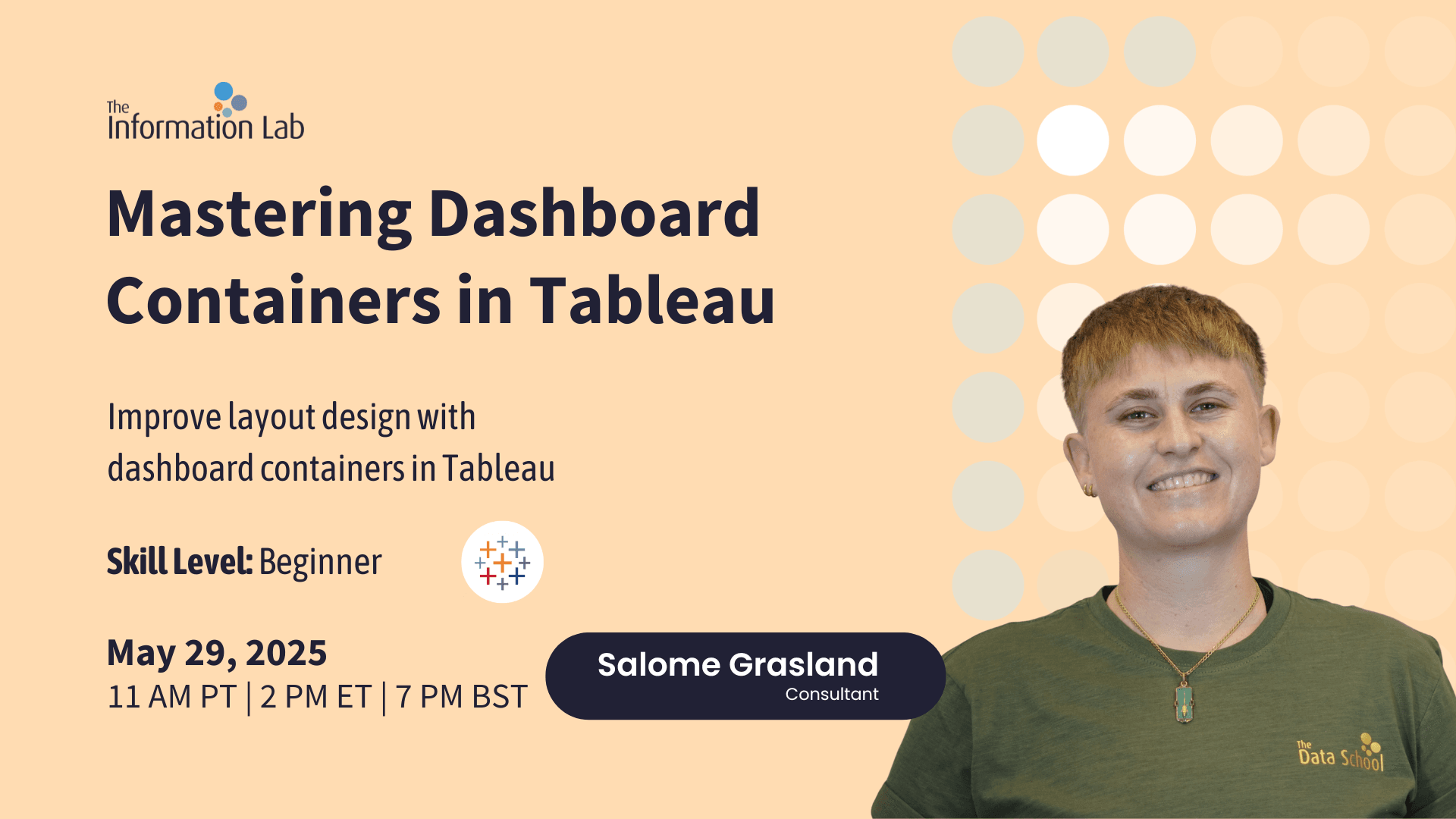The Information Lab - Webinar: Mastering Dashboard Containers in Tableau