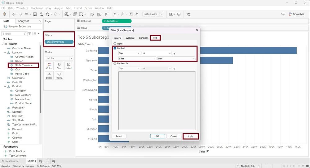 Tableau: Understanding and Applying Context Filters - The Information Lab