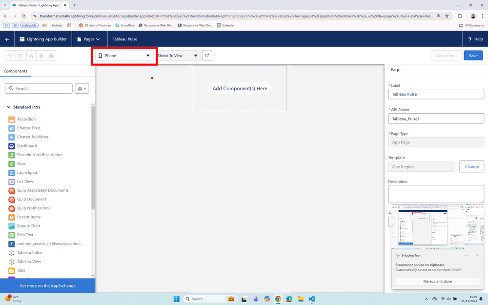 No Code Solutions For Embedding Tableau In Salesforce The Information Lab