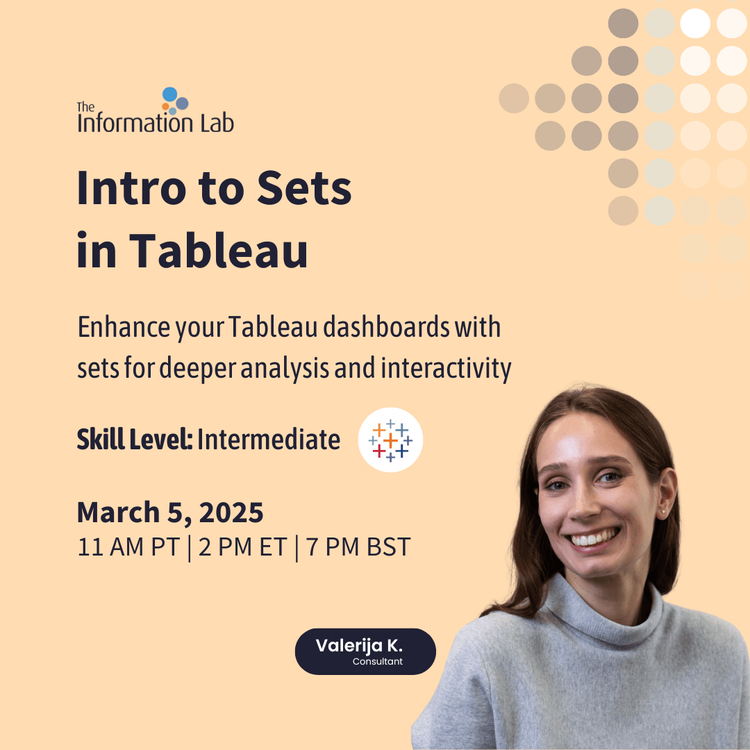 The Data School - Intro to Sets in Tableau