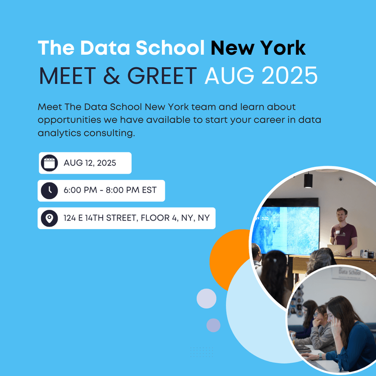 The Data School - The Data School New York - Meet & Greet August 2025